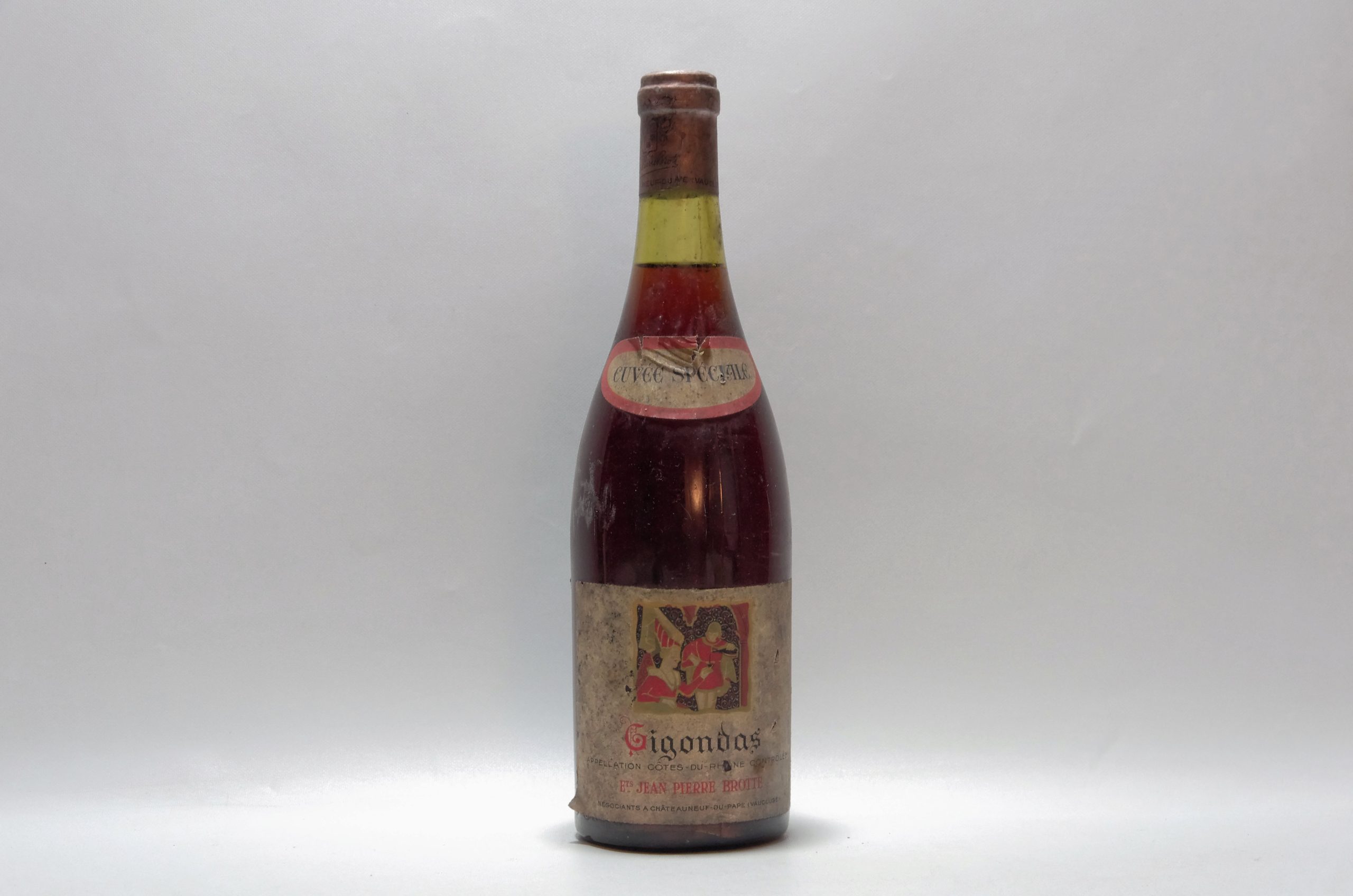 70', Jean Pierre Brotte, Gigondas Cuvée Spéciale